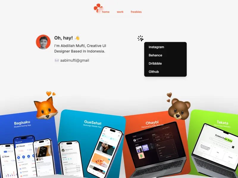 Abdillah Mufti ― User Interface Designer